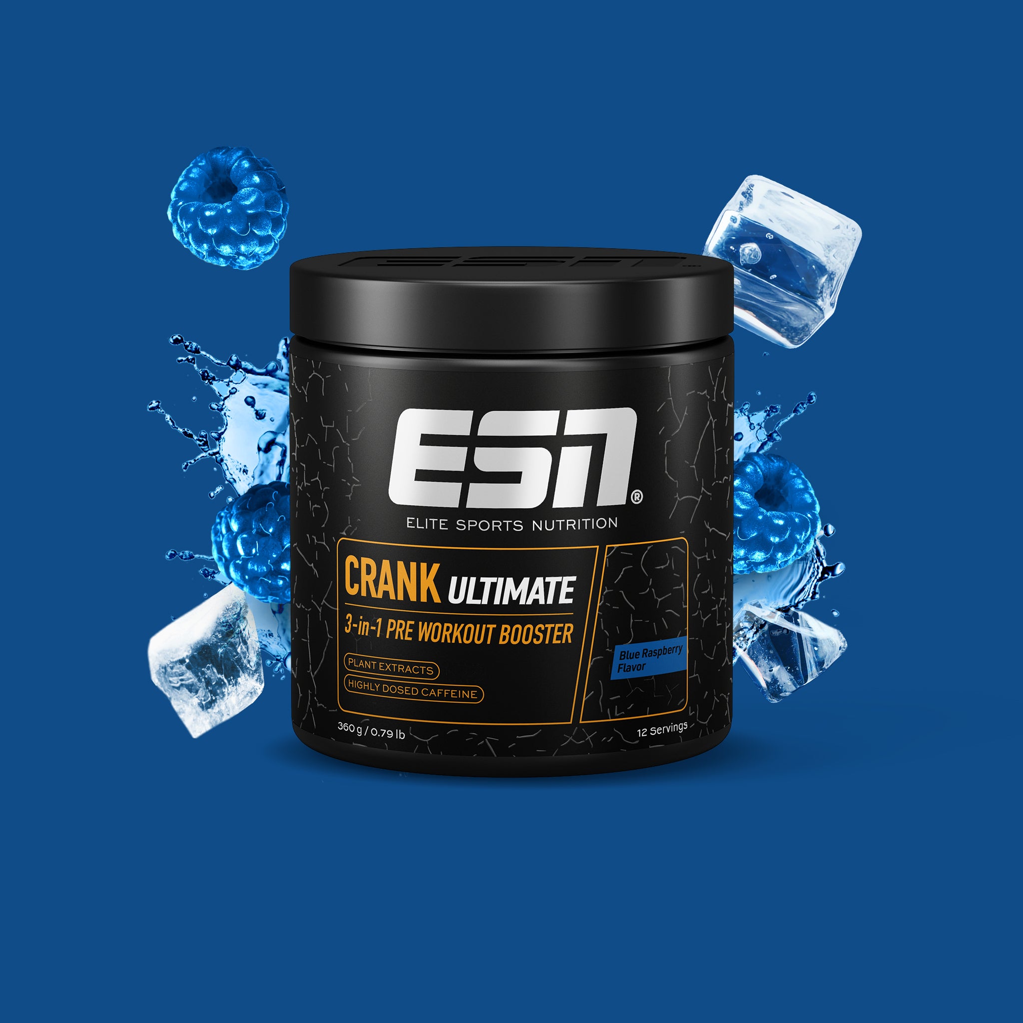 Buy Crank Ultimate 3 in 1 Workout Booster | 360 g – ESN