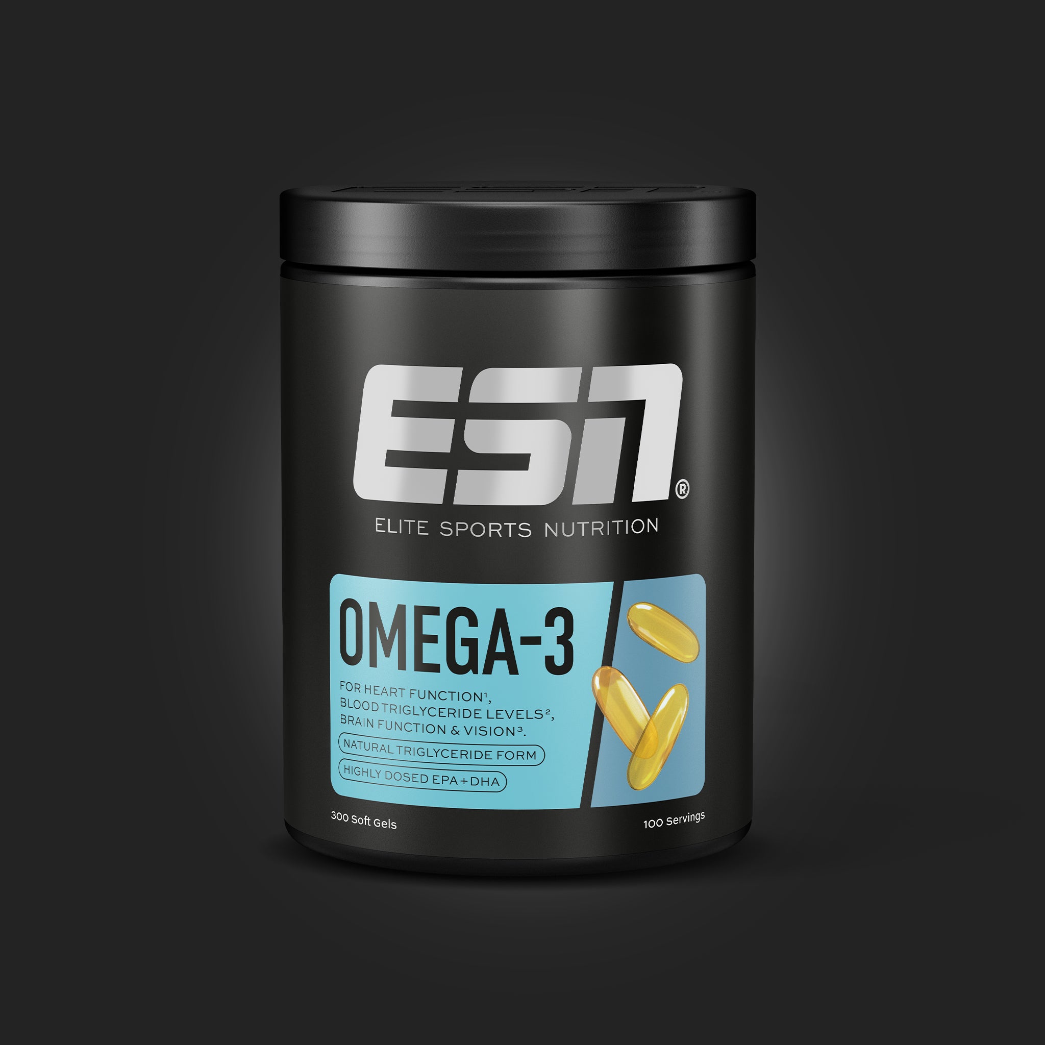 Comprar Omega-3 cápsulas | Concentrado de aceite de pescado de ESN
